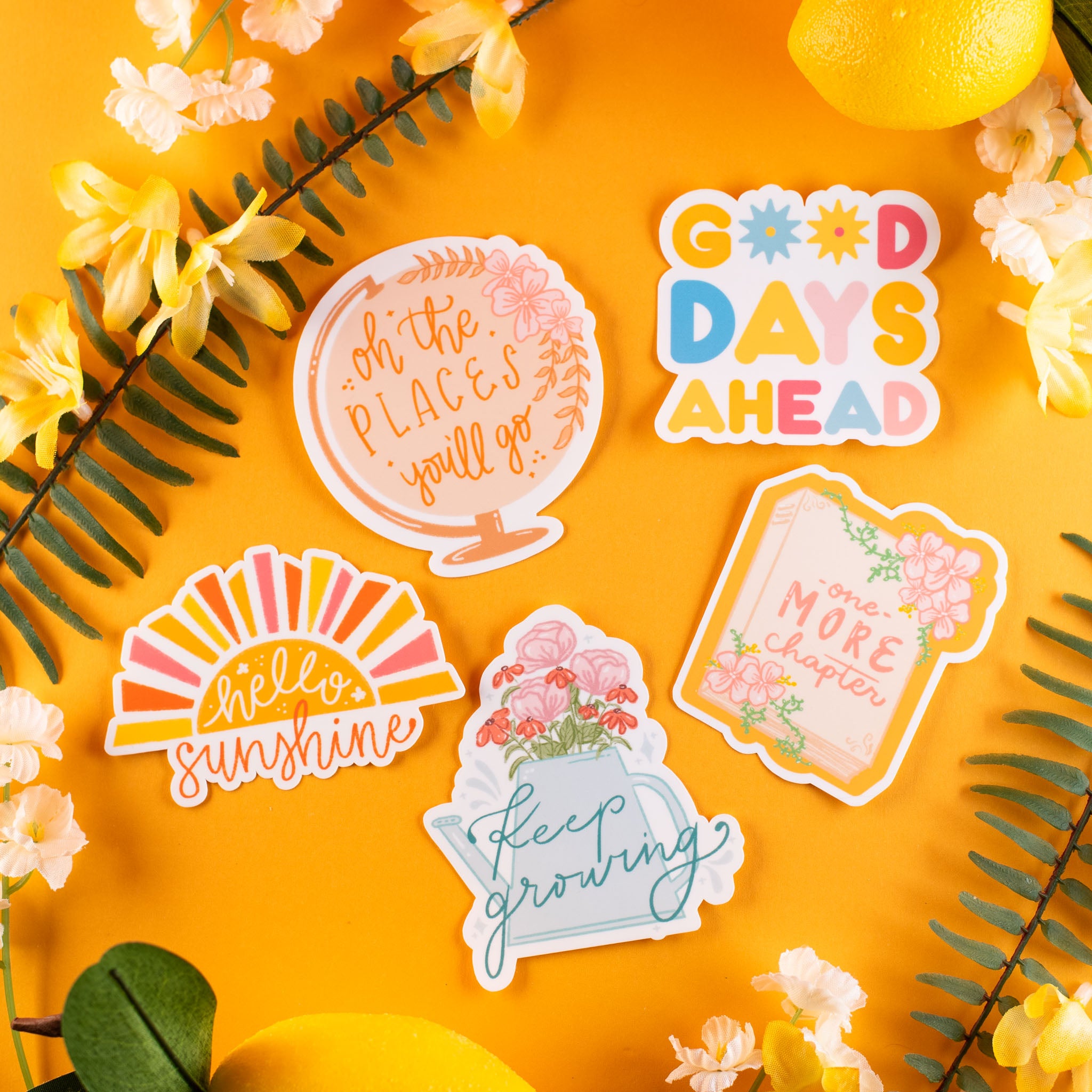 Handmade Stickers | Sunglow Paper Co. ☀️